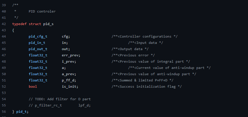 Don't copy settings · Issue #4 · GeneralEmbeddedCLibraries/pid_controller · GitHub
