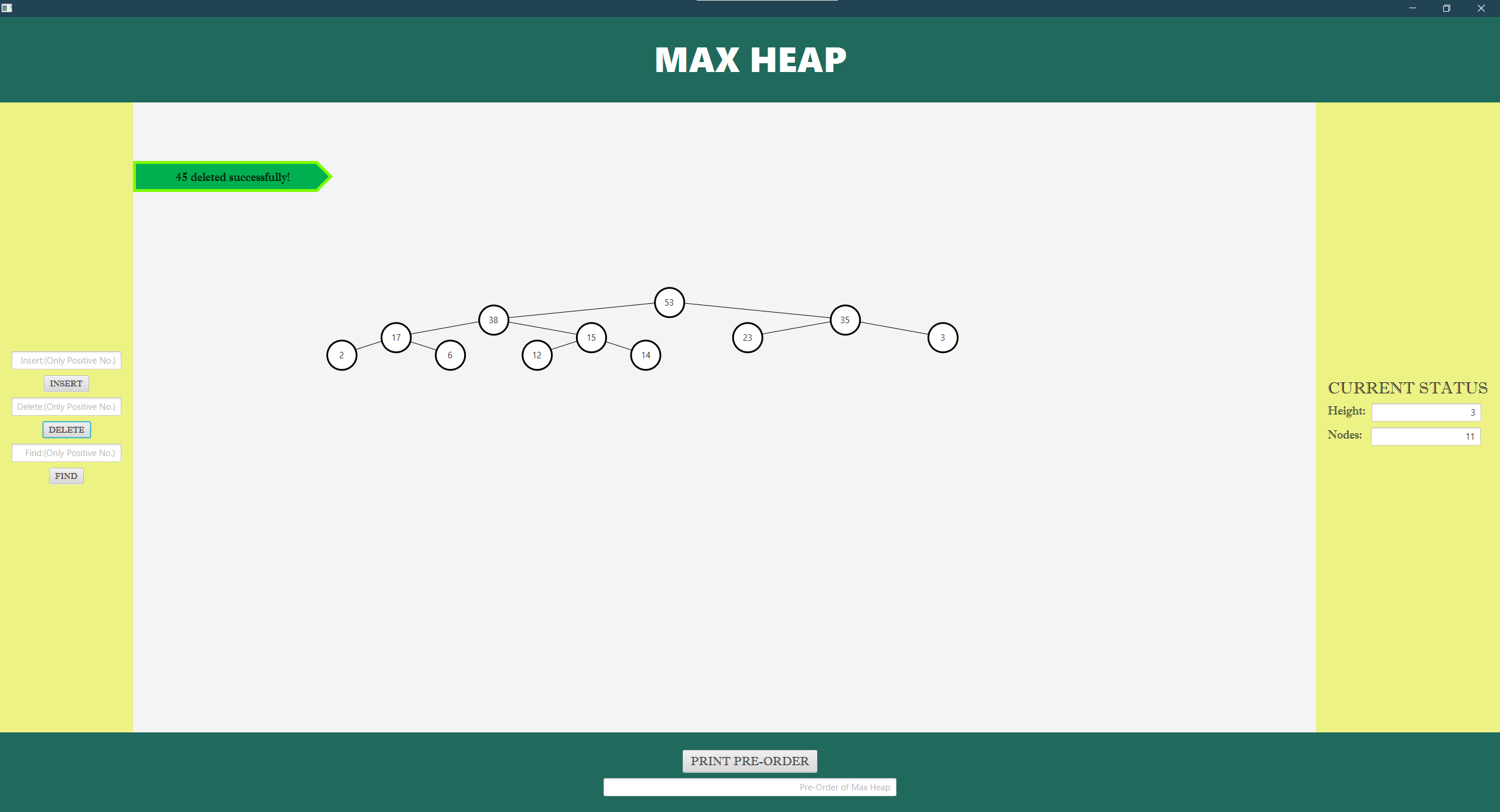 GitHub - PPL-Project/MaxHeap