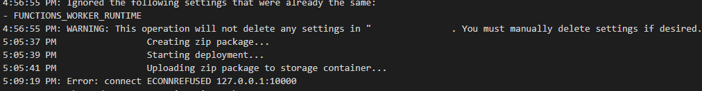Error Message Connect Econnrefused 12700110000 · Issue 1988 · Microsoftvscode 
