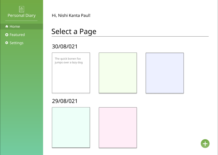 GitHub - Nishi-Kanta-Paul/PersonalDiary