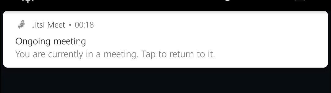 How to enable the user get back to the app in android sdk? · Issue #6429 · jitsi/jitsi-meet · GitHub