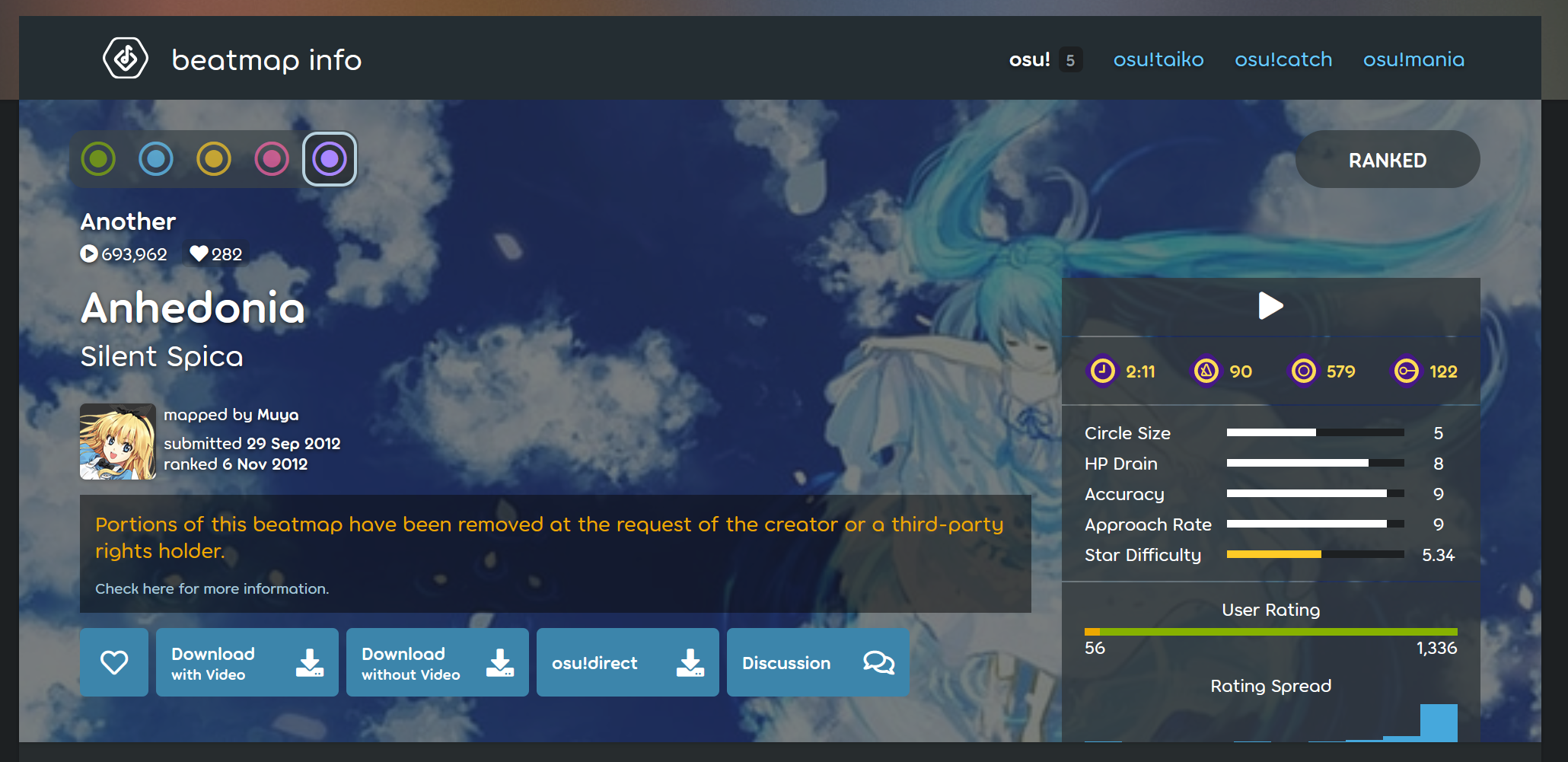DMCA'd map still downloadable · Issue #7307 · ppy/osu-web · GitHub