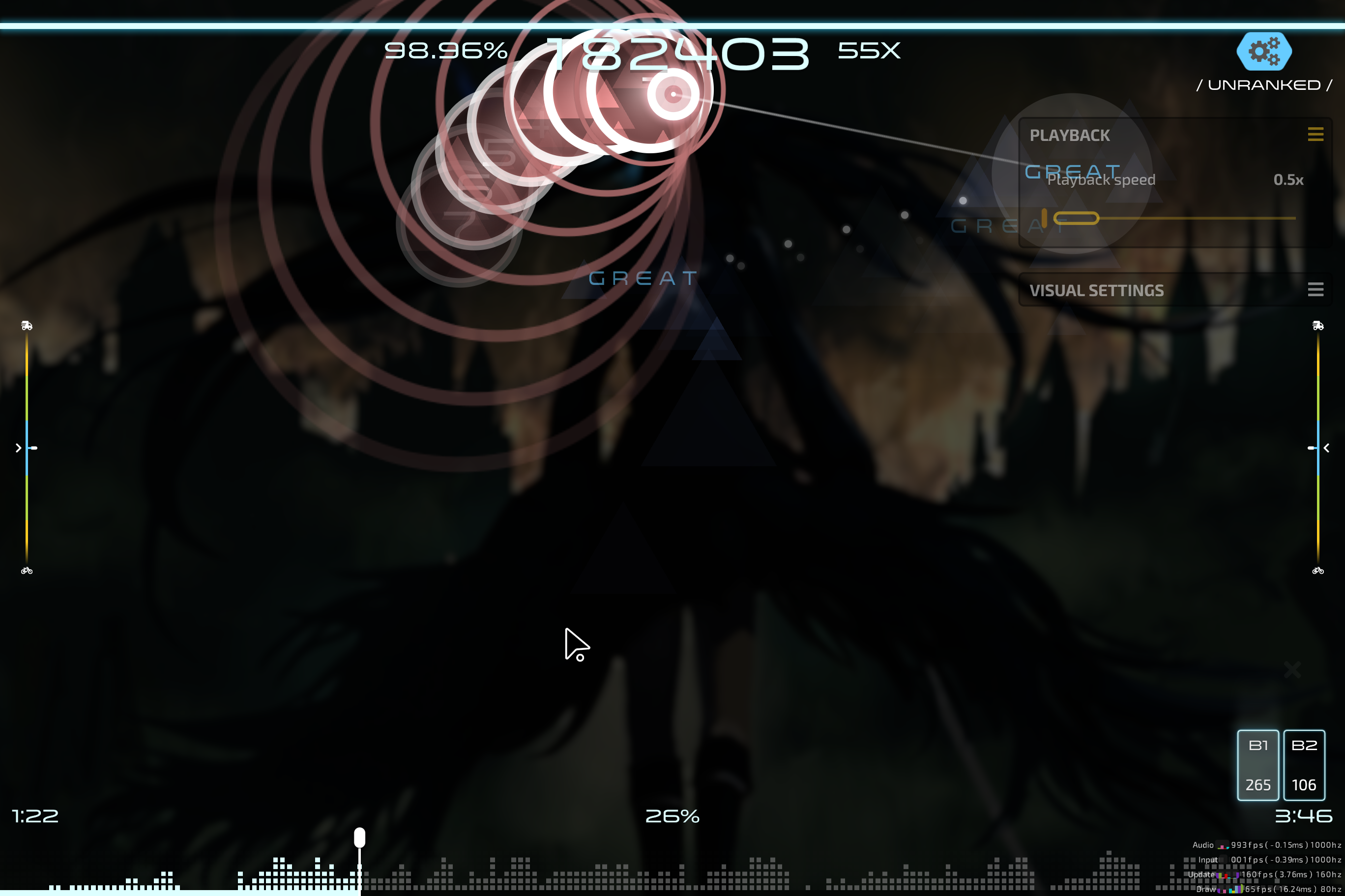 Objects are overlapped with HP bar or score display · Issue #6460 · ppy ...