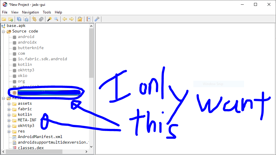 Exclude does not exclude files from save · Issue #1087 · skylot/jadx · GitHub