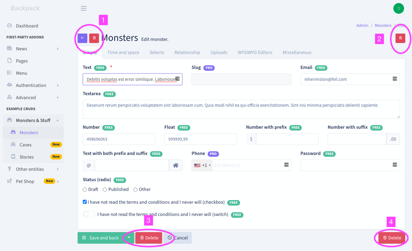 [Feature Request] allow delete button on edit page · Issue #208 · Laravel-Backpack/community ...