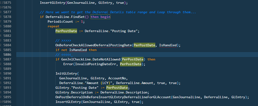 [Event Request] Codeunit 12 "Gen. Jnl.-Post Line" Allow override of posting date check ...