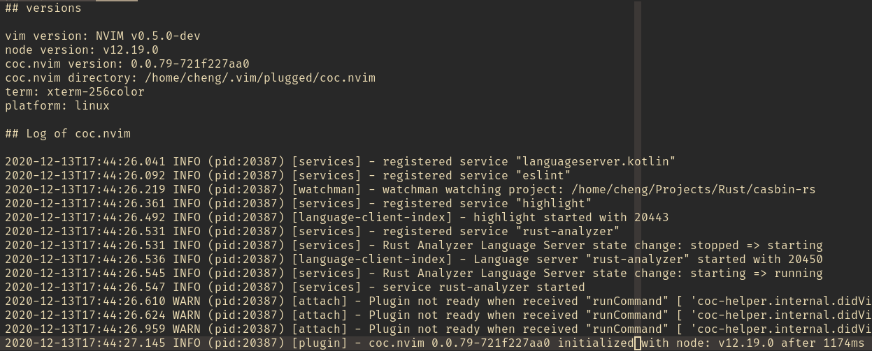 typing unwrap() freezes neovim · Issue #504 · fannheyward/coc-rust-analyzer · GitHub