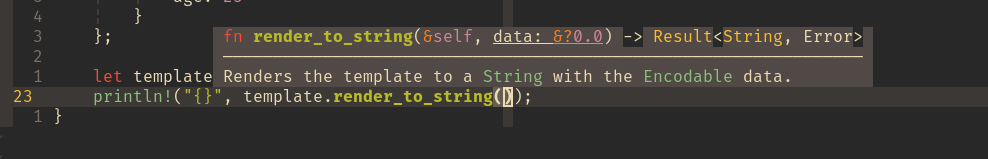 weird signature for std function? · Issue #525 · fannheyward/coc-rust ...