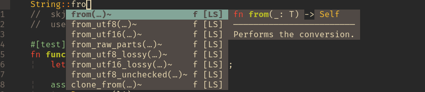 completions not working · Issue #549 · fannheyward/coc-rust-analyzer · GitHub