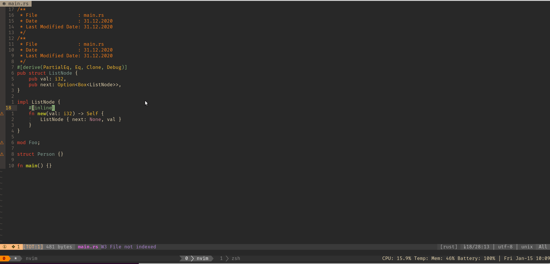 codelens run is not stable like before · Issue #562 · fannheyward/coc-rust-analyzer · GitHub
