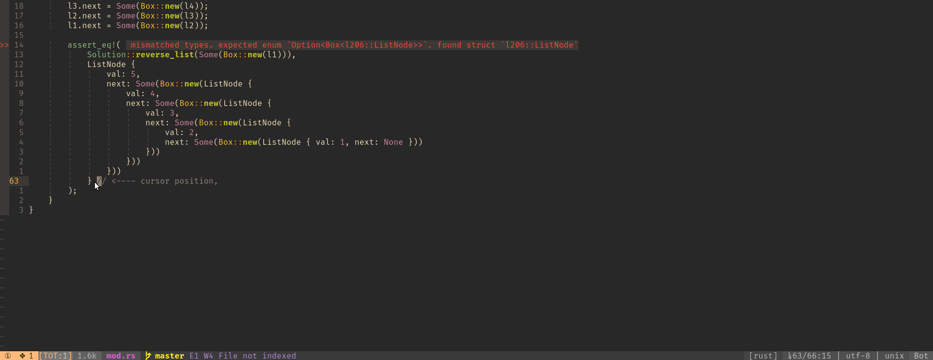 API call: cursor position outside buffer · Issue #596 · fannheyward/coc-rust-analyzer · GitHub