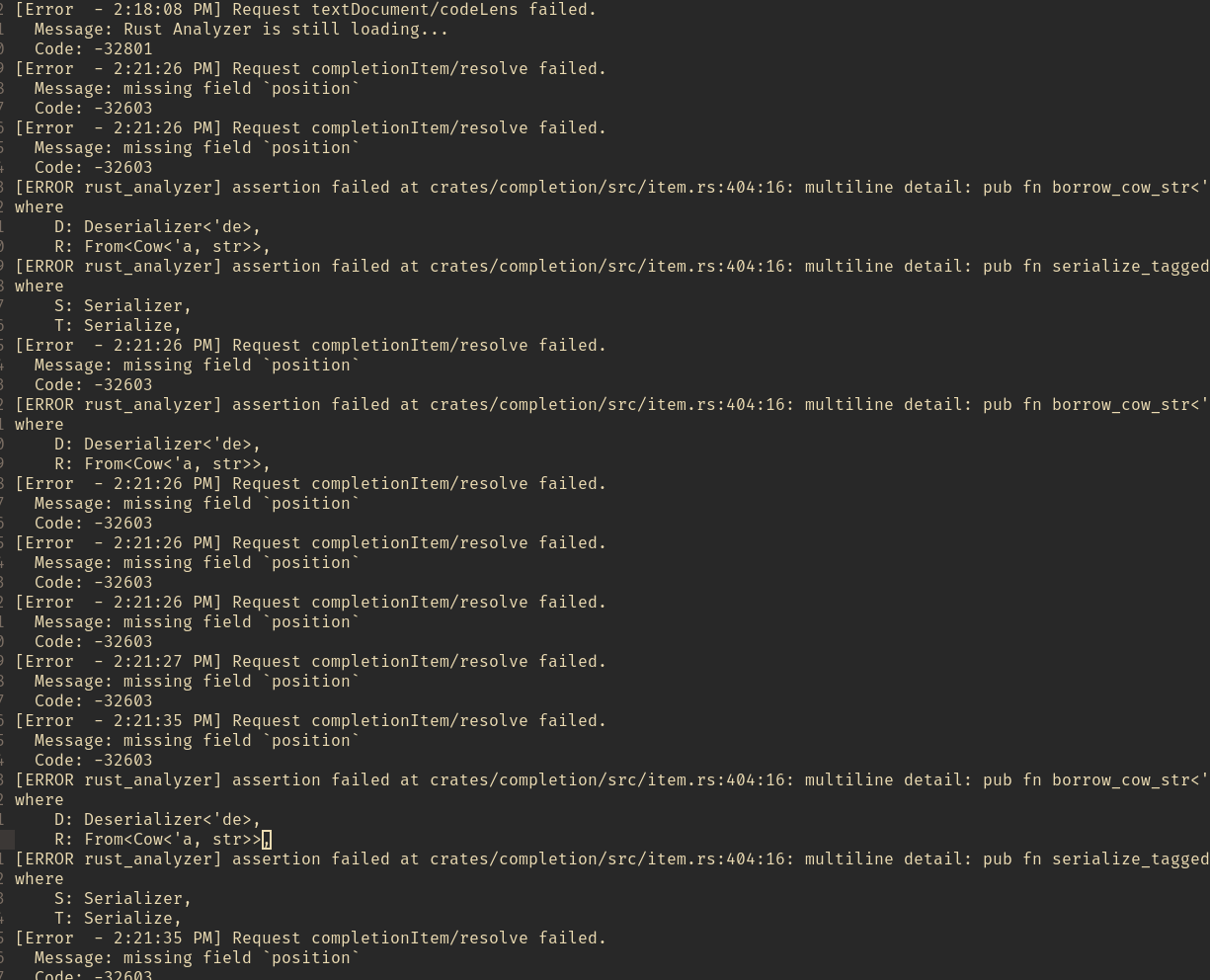 assertion failed at crates/completion/src/item.rs:404:16: multiline ...