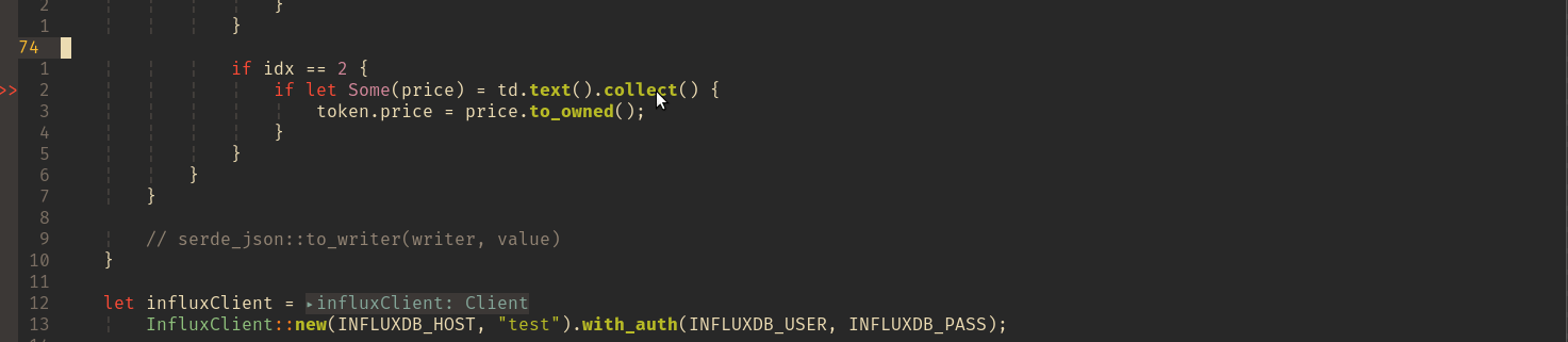 snippet's selected range is not in select mode · Issue #598 · fannheyward/coc-rust-analyzer · GitHub