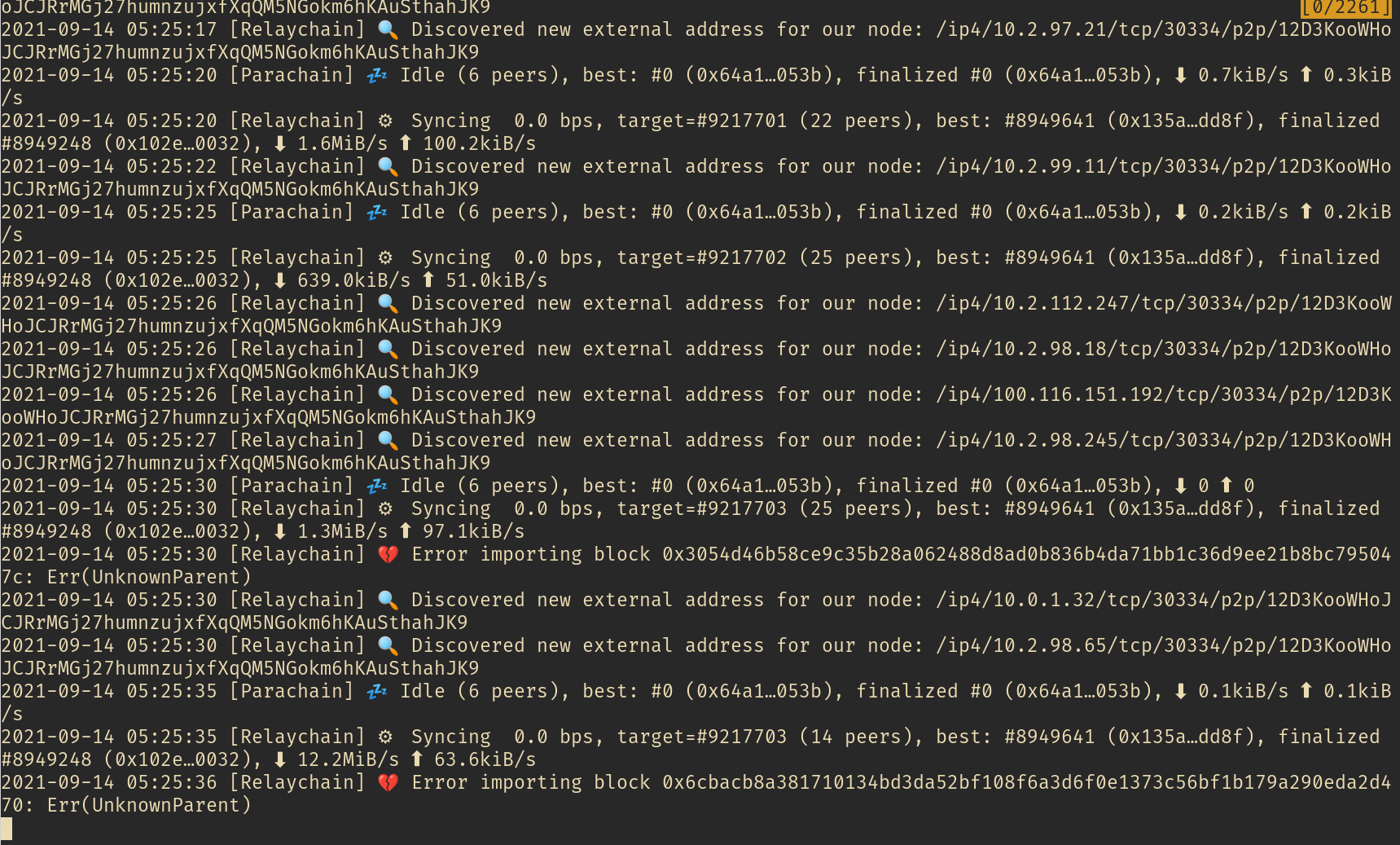 Kusama Node Fails to Sync Beyond 8949248 · Issue #3778 · paritytech/polkadot · GitHub