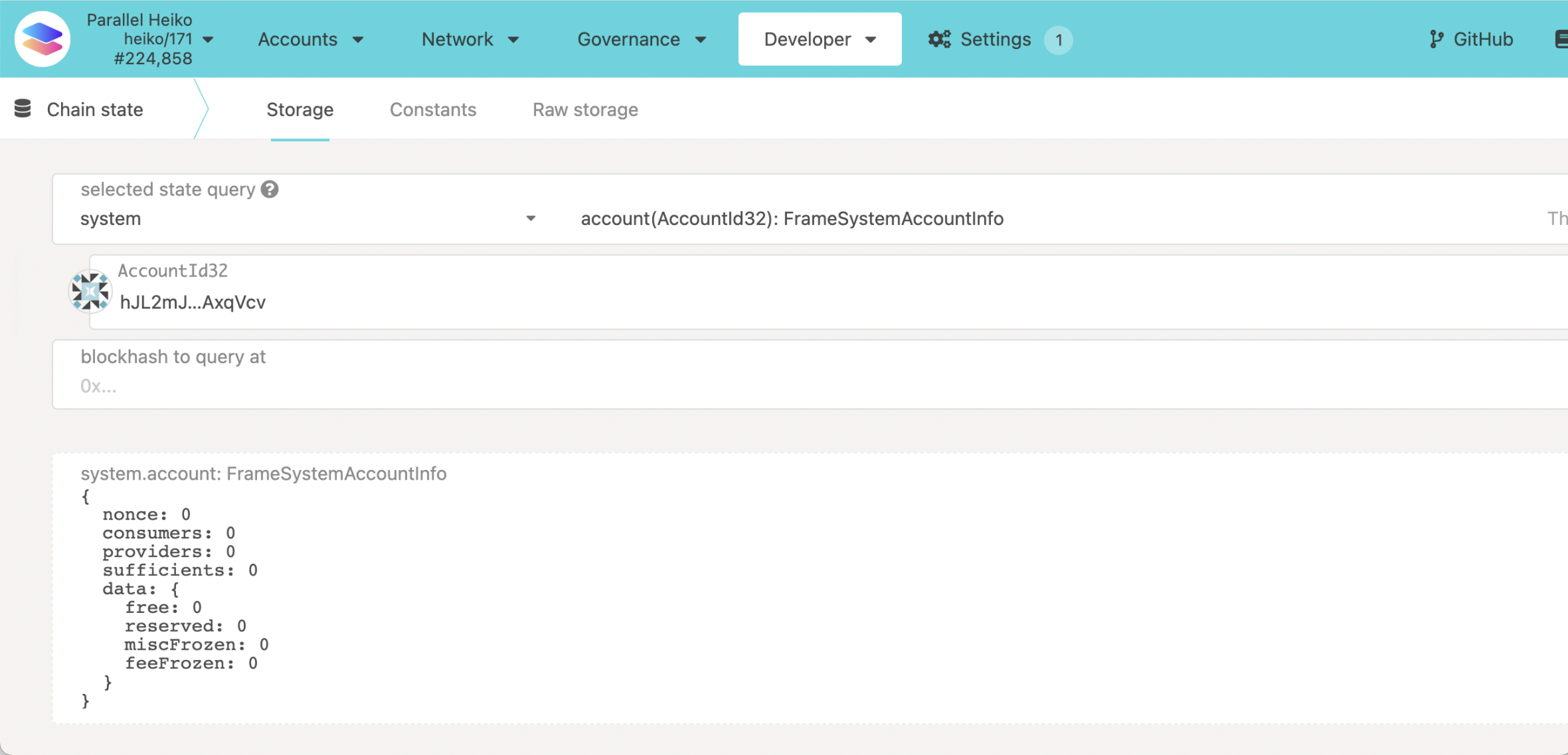 Chainstate is not the same on different nodes · Issue #4307 · paritytech/polkadot · GitHub