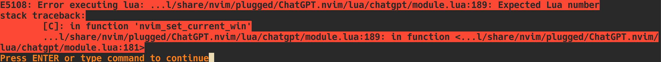 cycle window errors · Issue #102 · jackMort/ChatGPT.nvim · GitHub