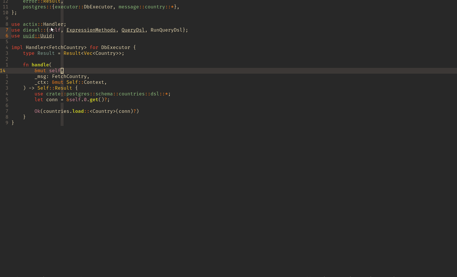consecutive quickfix produces strange result · Issue #362 · fannheyward/coc-rust-analyzer · GitHub