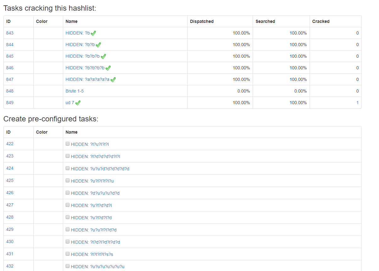Supertask not marked as finished & not hidden in hashlists' show · Issue #303 · hashtopolis ...