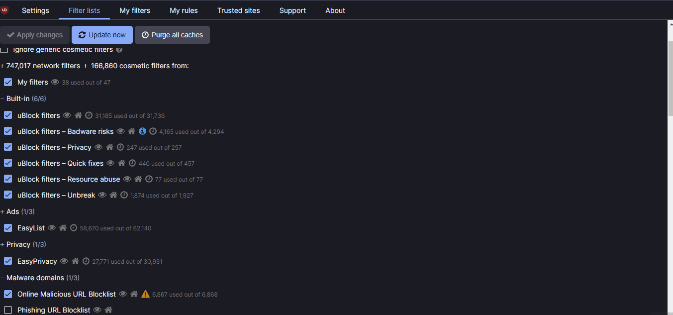 uBO list showing out of date even after forced update · Issue #2454 · uBlockOrigin/uBlock-issues ...