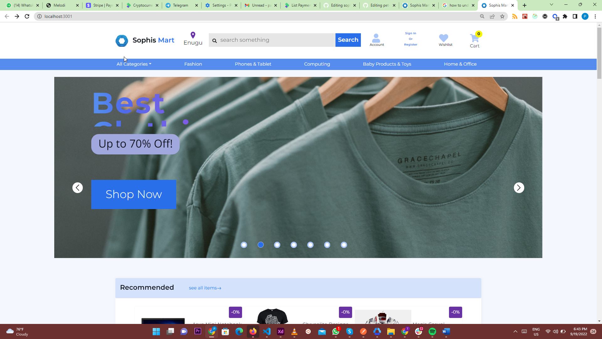 GitHub - trizzi/sophis-ecommerce-frontend