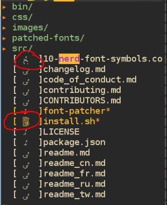 The devicons are in un-readable format after following the steps. Is it ...