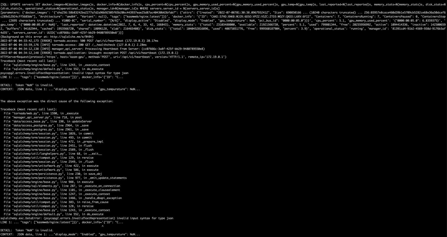 Agent GPU Temperature Value Error while trying developer build · Issue #229 · kasmtech ...
