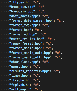 Language Type being detected as C for C++ files · Issue #30523 ...