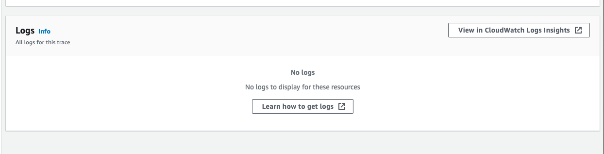 Setting cloudwatch log group so that logs appear in Cloudwatch Traces · Issue #1766 · aws ...