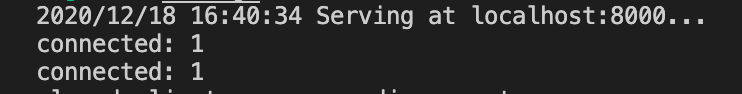Can not establish a connection between my React frontend and my Go ...