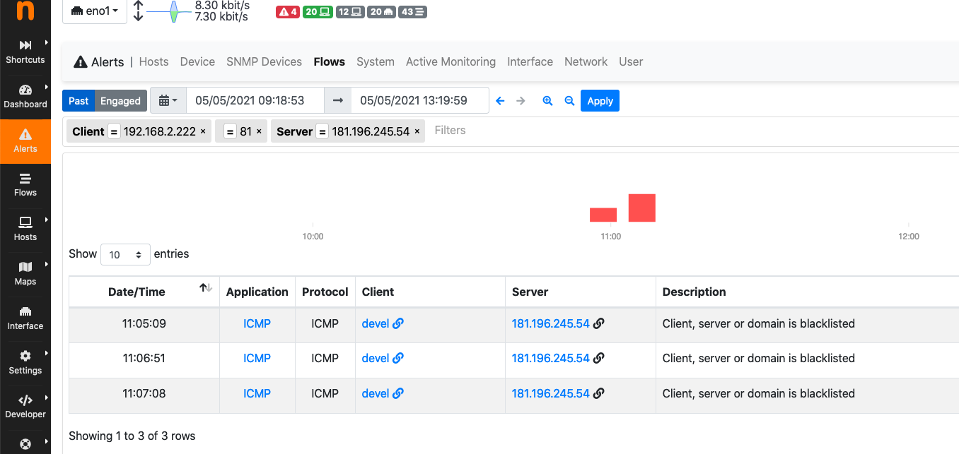 Alert: Missing button to flush all alerts · Issue #5268 · ntop/ntopng · GitHub