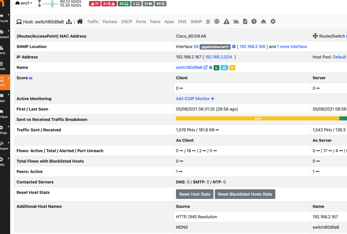 MAC address and Service Map · Issue #5625 · ntop/ntopng · GitHub