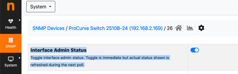 Add SNMP port toggle · Issue #4315 · ntop/ntopng · GitHub