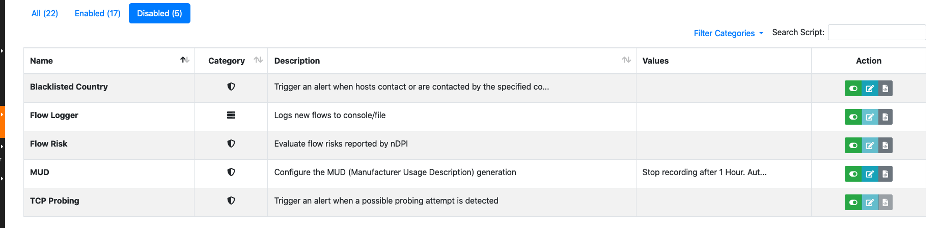 User script enable button does not work · Issue #4330 · ntop/ntopng · GitHub