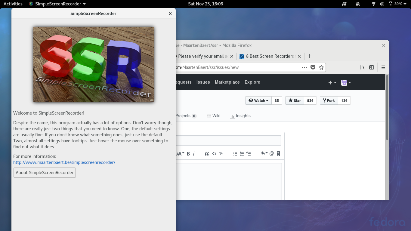 No Full screen · Issue #589 · MaartenBaert/ssr · GitHub