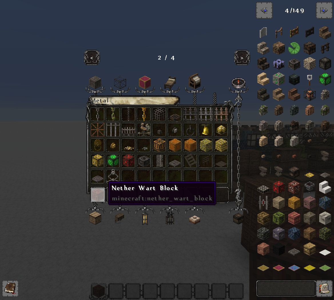Wart brick thing not appearing in GUI (should be in advanced carpentry) · Issue #4 · Conquest ...