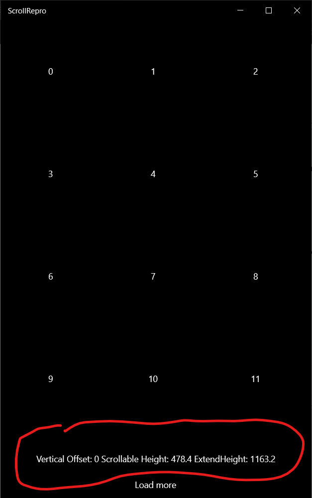 `Gridview.ScrollableHeight` is always 0 on Android · Issue #3407 · unoplatform/uno · GitHub