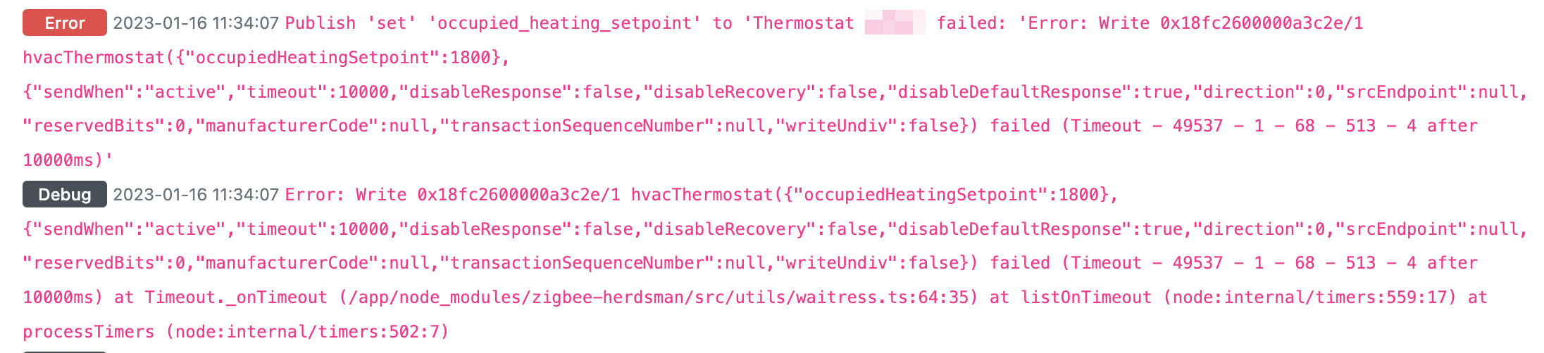 Popp/Danfoss TRVs become unresponsive with CC2652P · Issue #13478 · Koenkk/zigbee2mqtt · GitHub