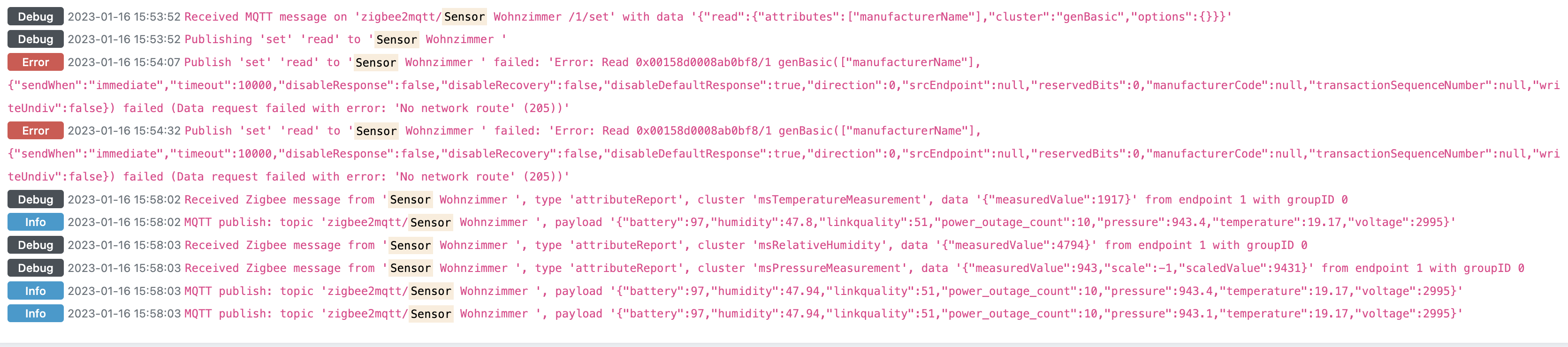 Popp/Danfoss TRVs become unresponsive with CC2652P · Issue #13478 · Koenkk/zigbee2mqtt · GitHub