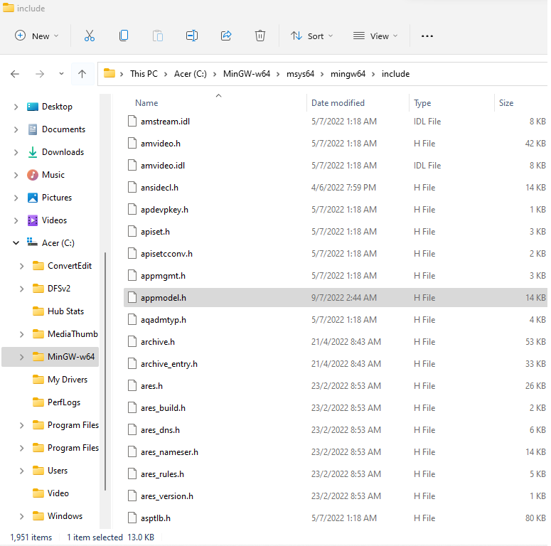 [mingw64] [vulkan-loader] Building vulkan-loader fails because appmodel.h is not found · Issue ...