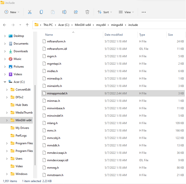 [mingw64] [vulkan-loader] Building vulkan-loader fails because appmodel.h is not found · Issue ...