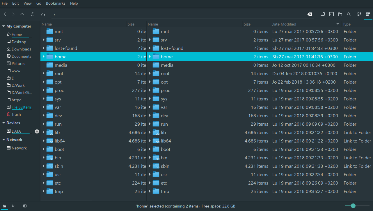 Nemo forgets panes relative sizes · Issue #1805 · linuxmint/nemo · GitHub