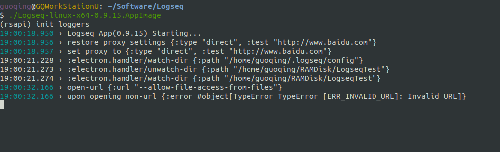 LogSeq protocol URL ERROR: Cannot open page, with "Invalid URL" · Issue #10156 · logseq/logseq ...