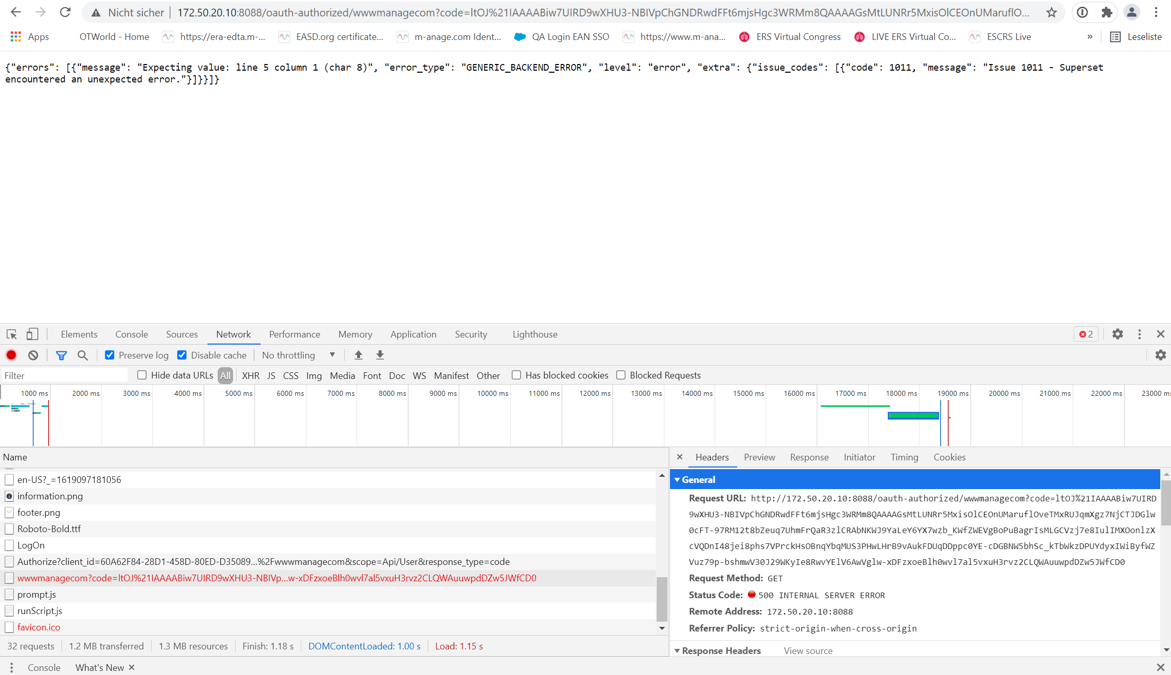 OAuth configuration does not trigger login via custom oauth server ...