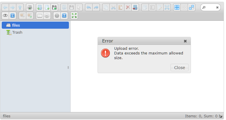 Issues with File and Folder Upload · Issue #2593 · Studio-42/elFinder · GitHub