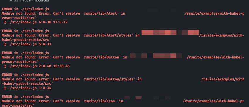 Can't resolve 'rsuite/lib/Button/styles' · Issue #2563 · rsuite/rsuite · GitHub