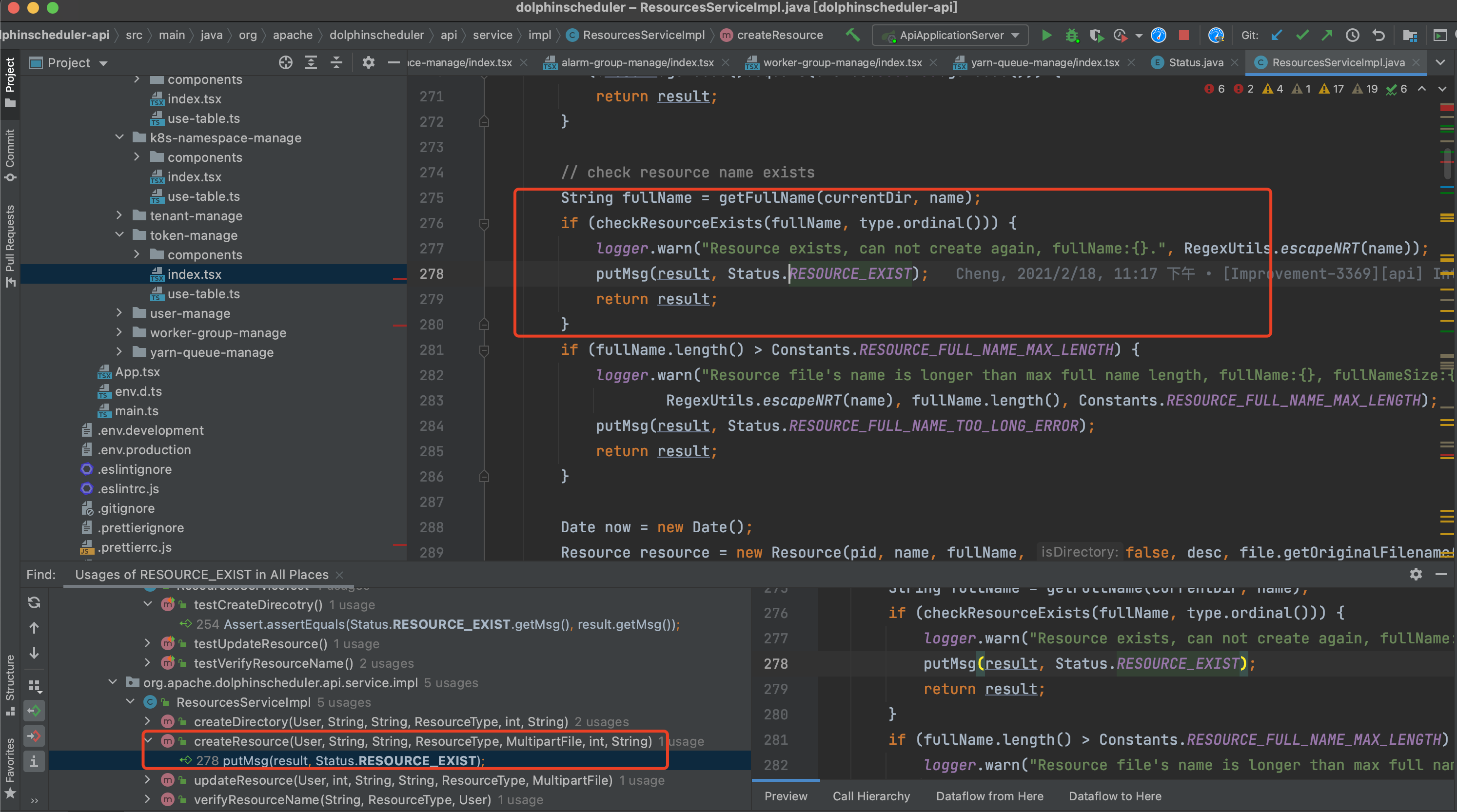 [Bug] dolphinscheduler/resources createResource method xxx.jar No suitable resolver · Issue ...