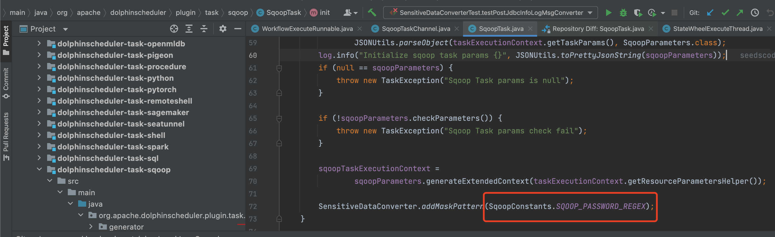 [Improvement][Log] Make the regular expressions of the logs that need to be hidden configurable ...