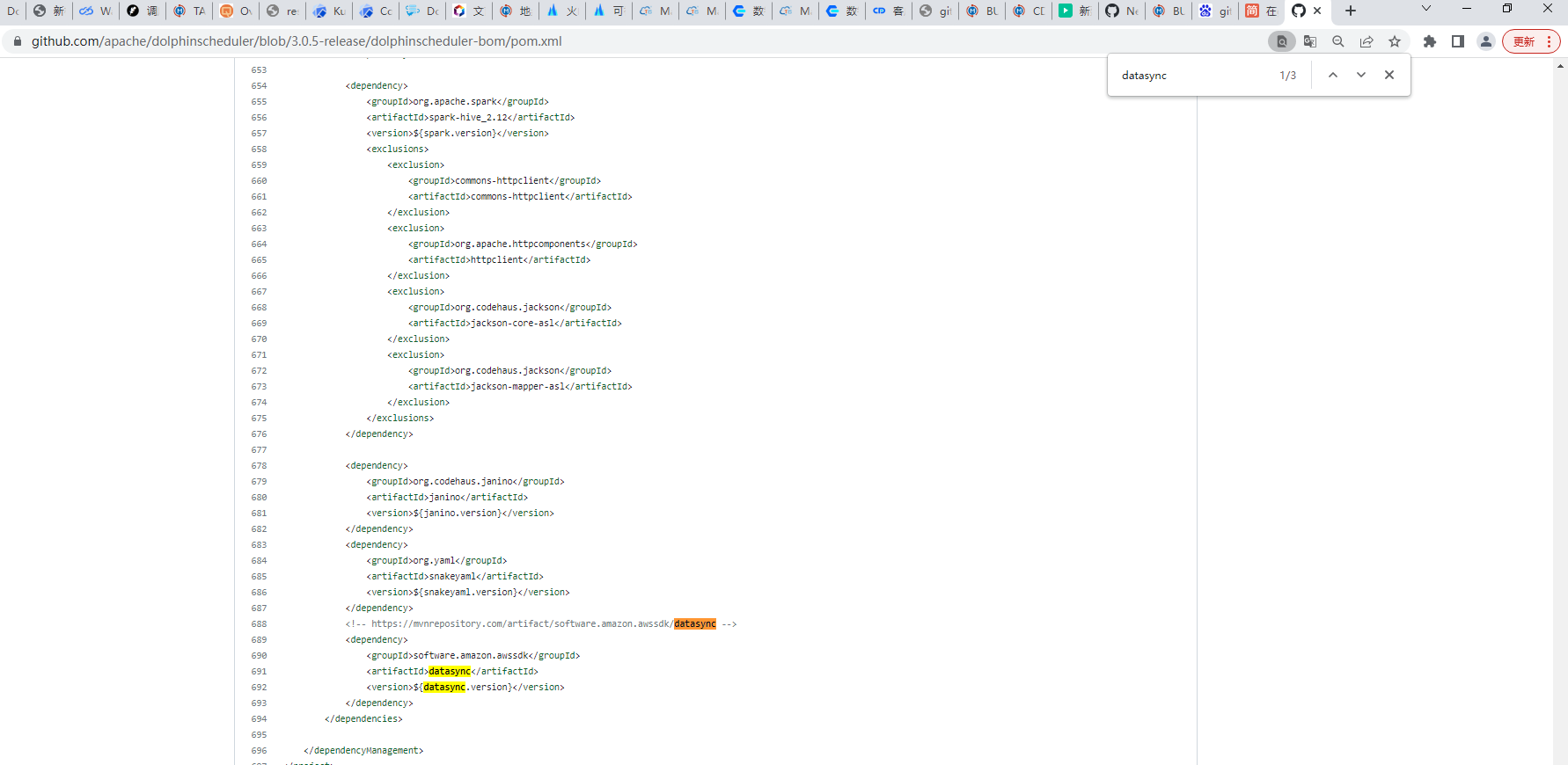 [Bug] [bom] some dependent version configurations are missing · Issue #13999 · apache ...