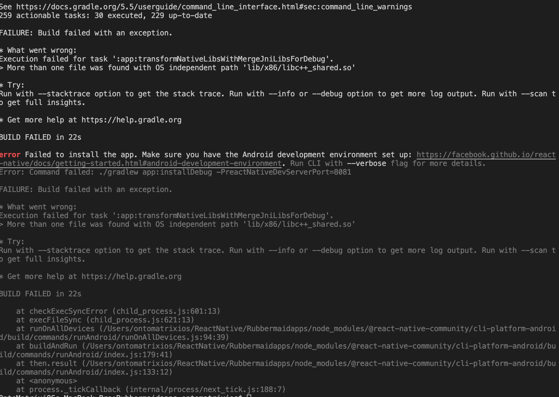 When Install React Native Pdf Cannot Build In Android · Issue 440 · Wondayreact Native Pdf