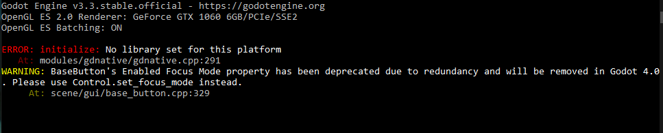 Git plugin blocks Windows export from Linux (due to the editor attempting to export a GDNative ...